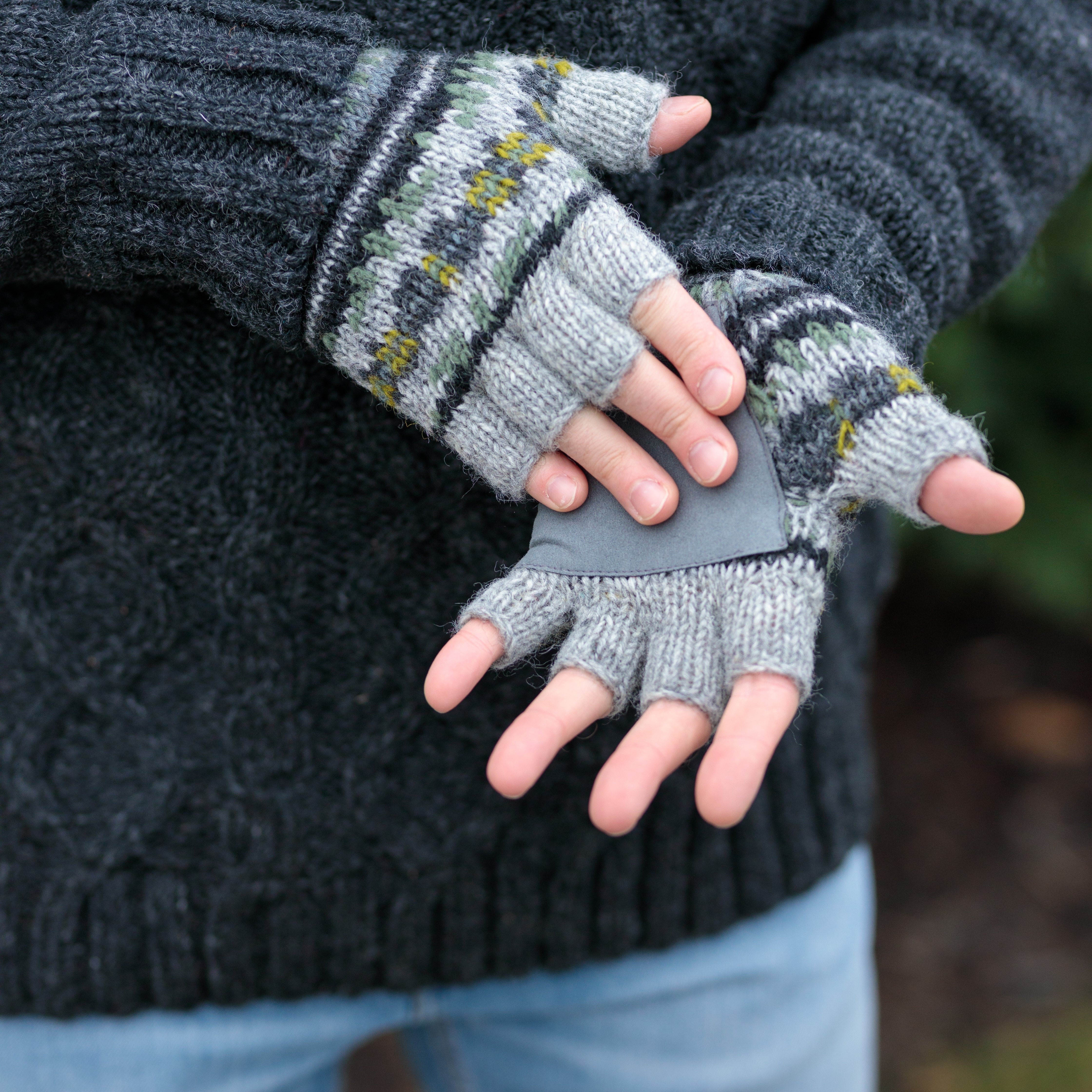 Men's Mittens & Gloves by Lost Horizons - 100% Handmade Wool Fair Trade ...